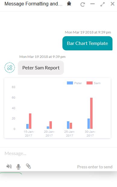 Web And Mobile Sdk Message Formatting And Templates Koreai Documentation