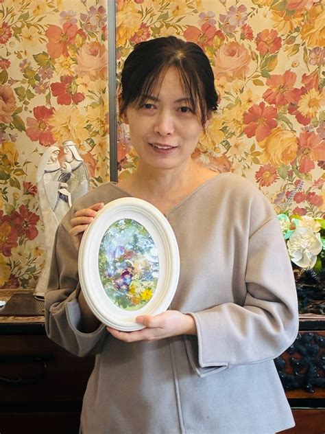押し花で描く田園風景 〜世界にひとつのやさしい景色〜 テレビチャンピオン若林佳子花作家＆教室 はちみつブログ