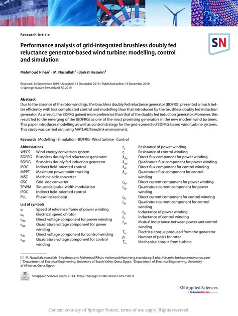 Performance Analysis Of Grid Integrated Brushless Doubly Fed Reluctance Generator Based Wind
