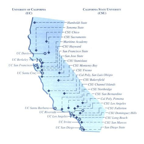 Map Of California Schools