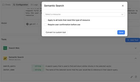 Bug Agents Semantic Search Tool Error Popup 💬 Agents Retool Forum