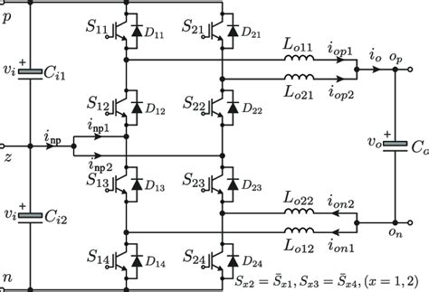 Parallel Three Level Dc Dc Converter With Separate Inductors Download Scientific Diagram