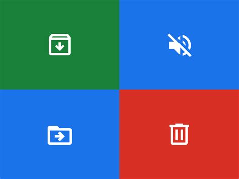 Animated Swipe Icons In Gmail By Jesse Sliter For Google On Dribbble