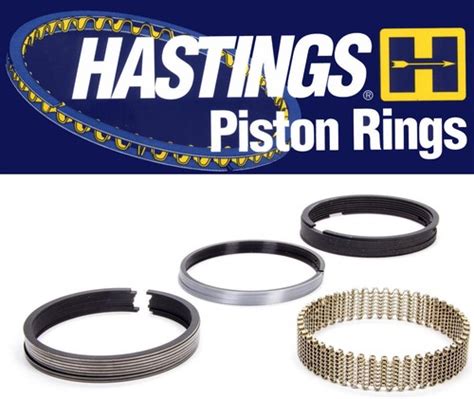 Hastings Piston Ring Chrome Std For Daihatsu K3 Ve 13l Sirion Yrv