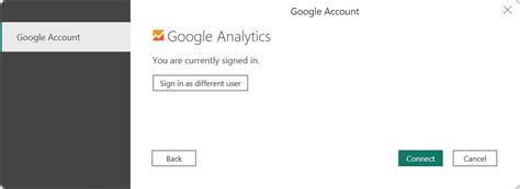 Power Query Google Analytics Connector Power Query Microsoft Learn