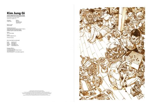 Kim Jung Gi 2022 Sketchbook Collection Stuart Ng Books