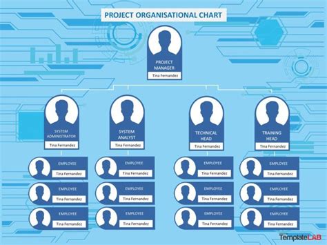 Download Project Organizational Chart Organizational Chart