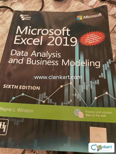 Buy Microsoft Excel 2019 Data Analysis And Business Modeling Book In Excellent Condition At