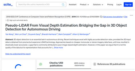 Pseudo Lidar From Visual Depth Estimation Bridging The Gap In 3d Object Detection For