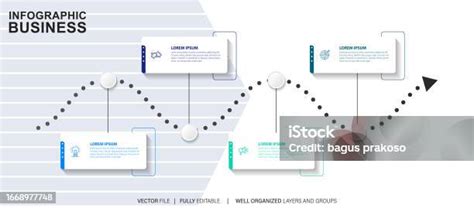 라인 스텝 인포그래픽 4가지 옵션 워크플로 다이어그램 화살표 타임라인 번호 인포그래프 프로세스 단계 차트 선형 벡터 인포그래픽 프로세스 순서 인포그래픽 화살표 및 단계 점