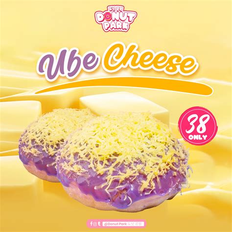Donut The Perfect Duo In Every Bite Must Try Our Ube Cheese Donut
