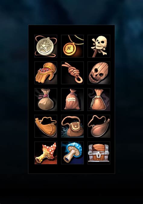 RPG Loot Icons Card Art Icon Rpg