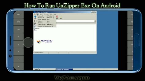 How To Run UnZipper Exe On Android Vk Projects Exagear Windows Emulator Unzipper