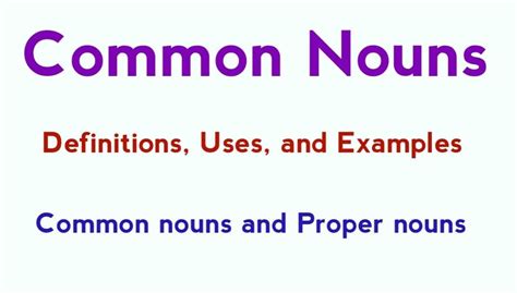 Nouns Definition Types Examples 49 OFF