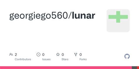 GitHub Georgiego Lunar
