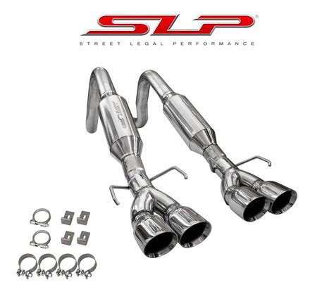 Slp 2005 2013 Chevrolet Corvette C6 Loudmouth Axle Back Exhaust System