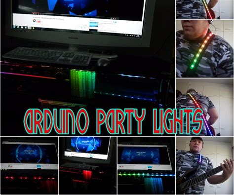 arduino party lights 10 steps with pictures instructables
