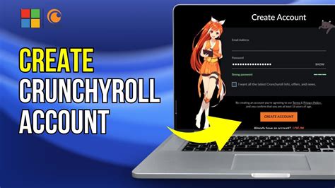 How To Create Crunchyroll Account On Pc Sign Up And Log In Crunchyroll Youtube