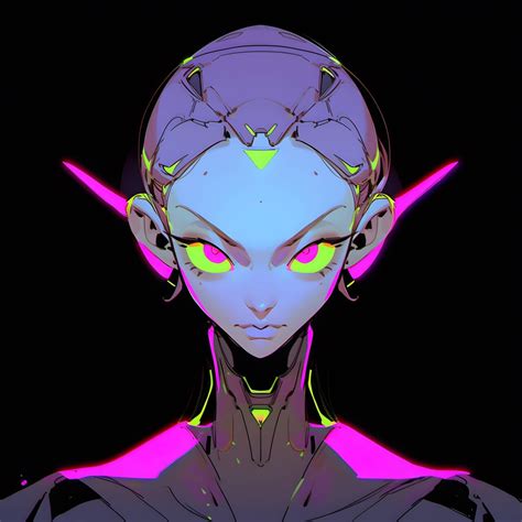 Artstation 340 Alien Girl Concept 4k Artworks