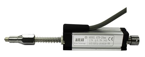 Miran Mm Self Return Spring Potentiometer Linear Position Sensor Linear Position Sensor And