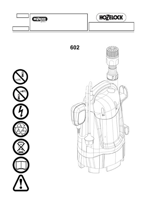 User Manual Hozelock Flowmax 7500 English 6 Pages
