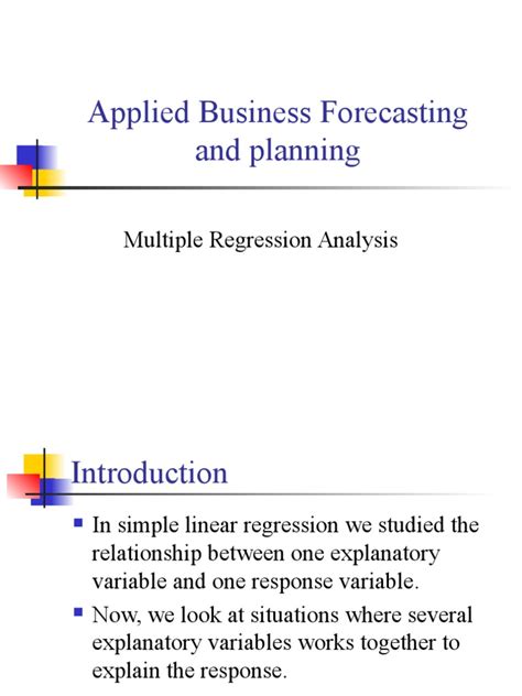 multiple regression pdf multicollinearity errors and residuals