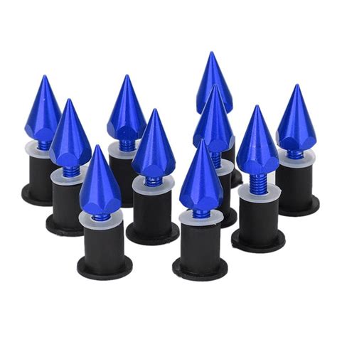 Болты с шипами для ветрового стекла Винты M5 Гайки для лобового стекла для мотоциклов