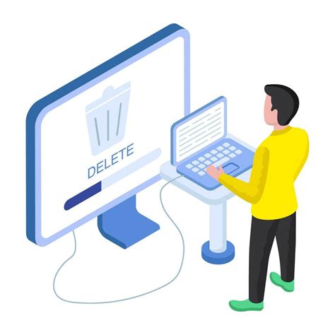 Creative Design Illustration Of Data Delete 34464965 Vector Art At Vecteezy
