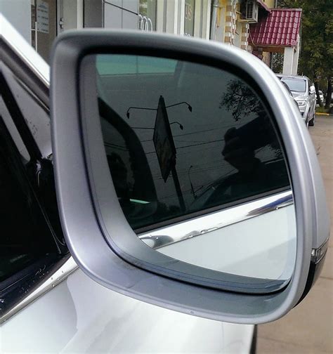 Внешние зеркала с автозатемнением. — Audi Q5 (1G), 2 л, 2012 года ...