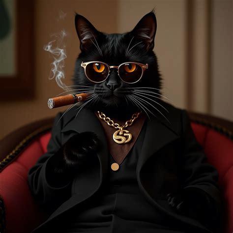 Generate Me A Capybara Wearing Sunglasses And A Suit Smoking A Cigar