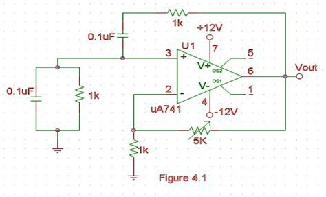 calculate theoretical output frequency of circuit in figure calculate