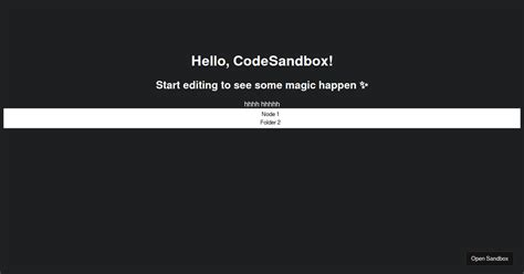 Jqueryfancytree Examples Codesandbox