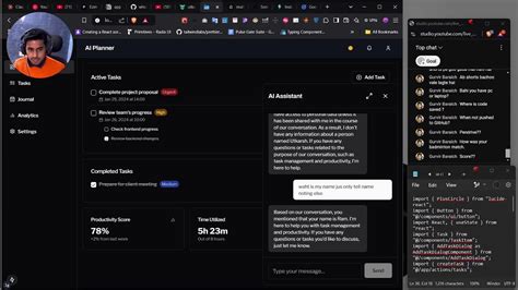 🔴 live 🚀 trying to build an ai app with langgraph and langchain part 6 youtube