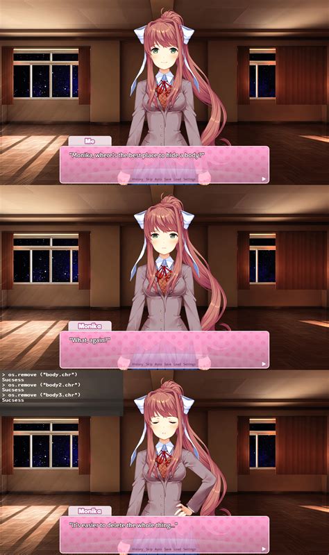 If Monika Was A Voice Assistant Rddlc