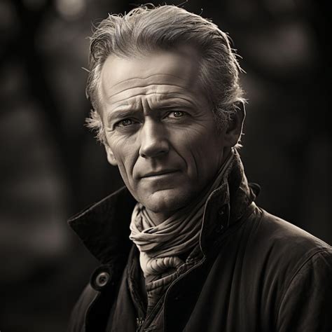 Premium Photo A Man With A Scarf On His Neck