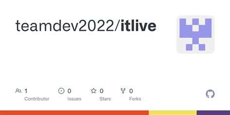 Github Teamdev2022itlive