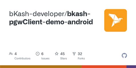 Issues · Bkash Developerbkash Pgwclient Demo Android · Github