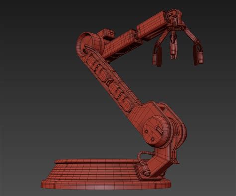 미래형 로봇 팔 조작된 애니메이션 3d 모델 40 3ds Fbx Max Obj Free3d