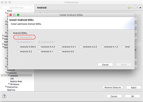 Trouble Installing Android Sdk For Appcelerator Studio On Windows 7
