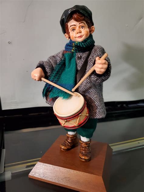 Simpich Character Dolls 1996 The Drummer Christmas 8 Inches Tall Bk