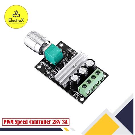 Pwm 3a Dc Motor Speed Controller Electroxbd
