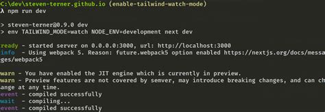 Jit Tailwind Does Not Update Classes After Saving In Nextjs · Issue 4081 · Tailwindlabs