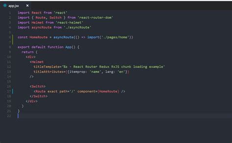 React Redux React Router 4 Code Splitting W Rxjs And Webpack