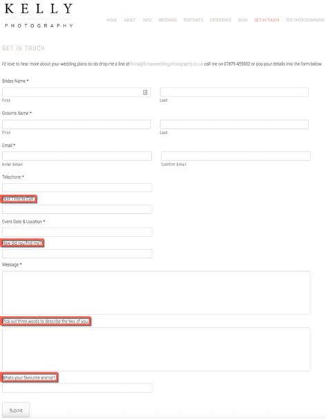 A Beginners Guide To Creating Contact Forms That Generate Leads 123 Reg Blog
