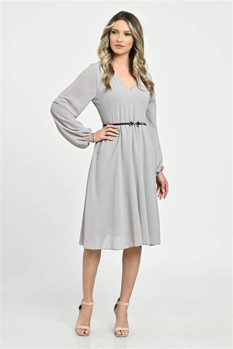 Rochie Dama Gri Fabia Natalee