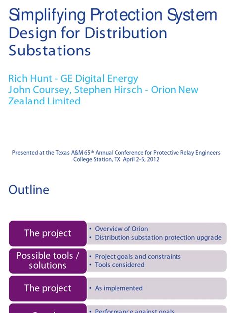 Pdf 2 4 3 Distribution Hunt Coursey And Hirsch Simplifying Protection System Design For