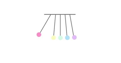Newton S Cradle K Resolution Animation Stock Video Pond