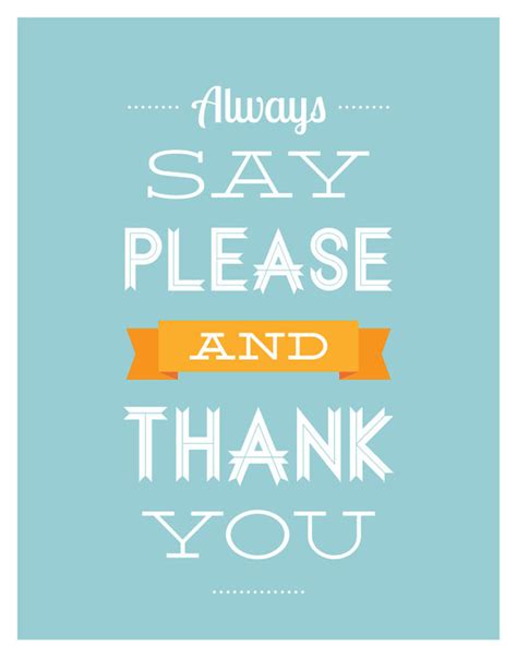 How To Say Please And Thank You