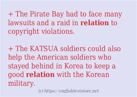 Relation In Sentences Englishteststore Blog