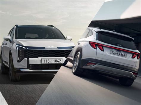 2025 기아 신형 스포티지 페이스리프트 현대 투싼 연식변경 출시로 준중형 Suv 하이브리드 경쟁 심화 네이버 블로그